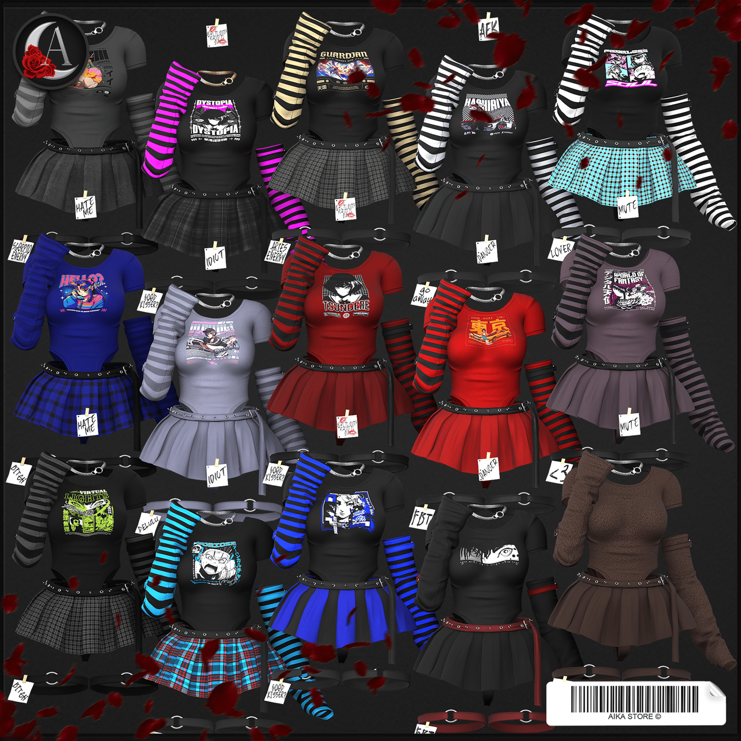 EDGY OUTFIT SET