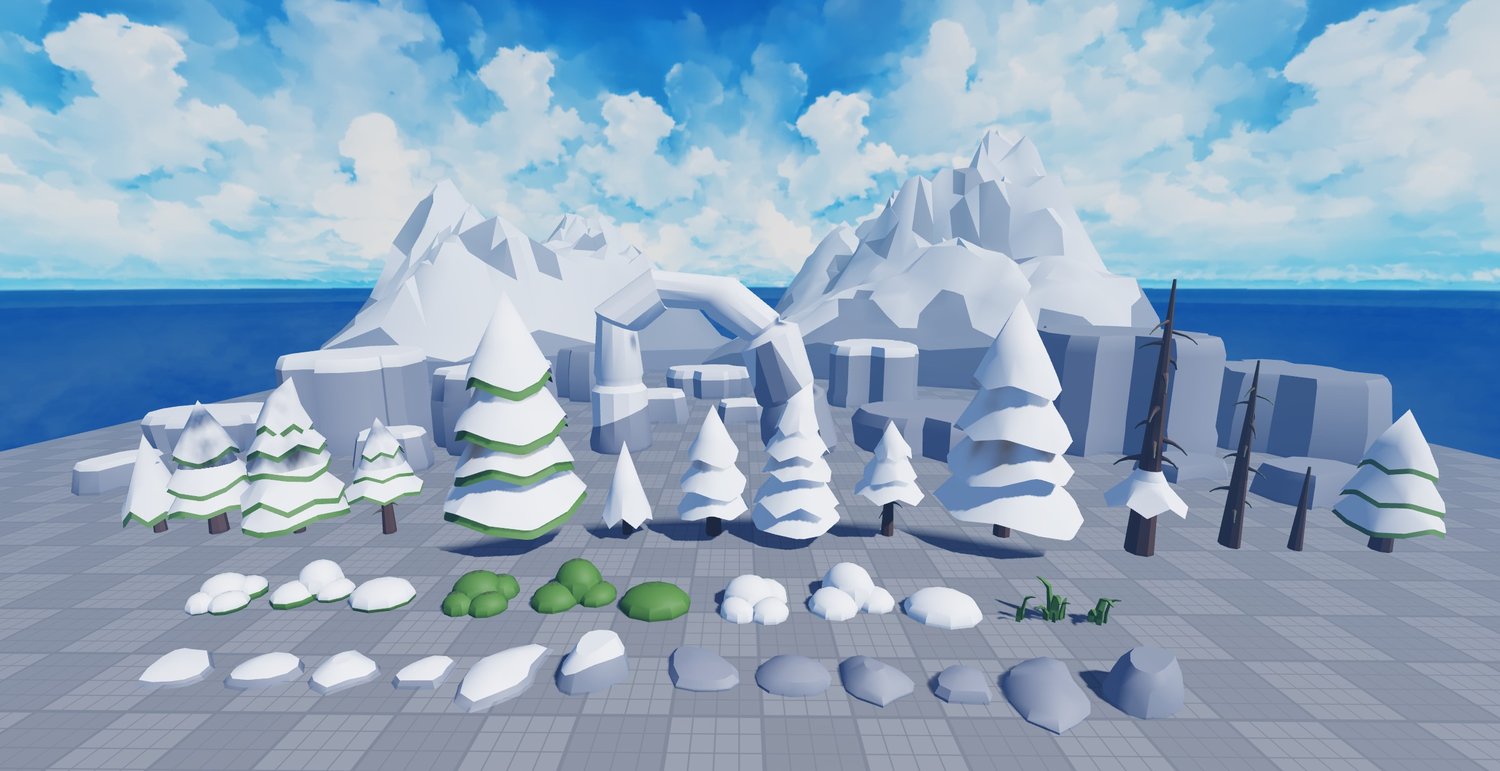 D&M Production - Low-Poly Assets Pack