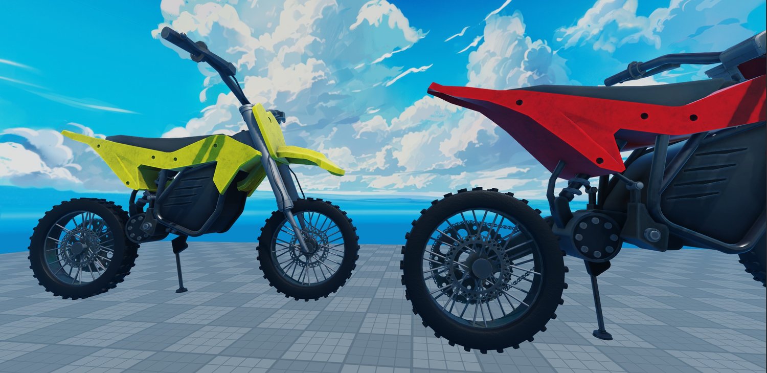 Ultimate Stylized Roblox Cartoony Bikes Assets Pack