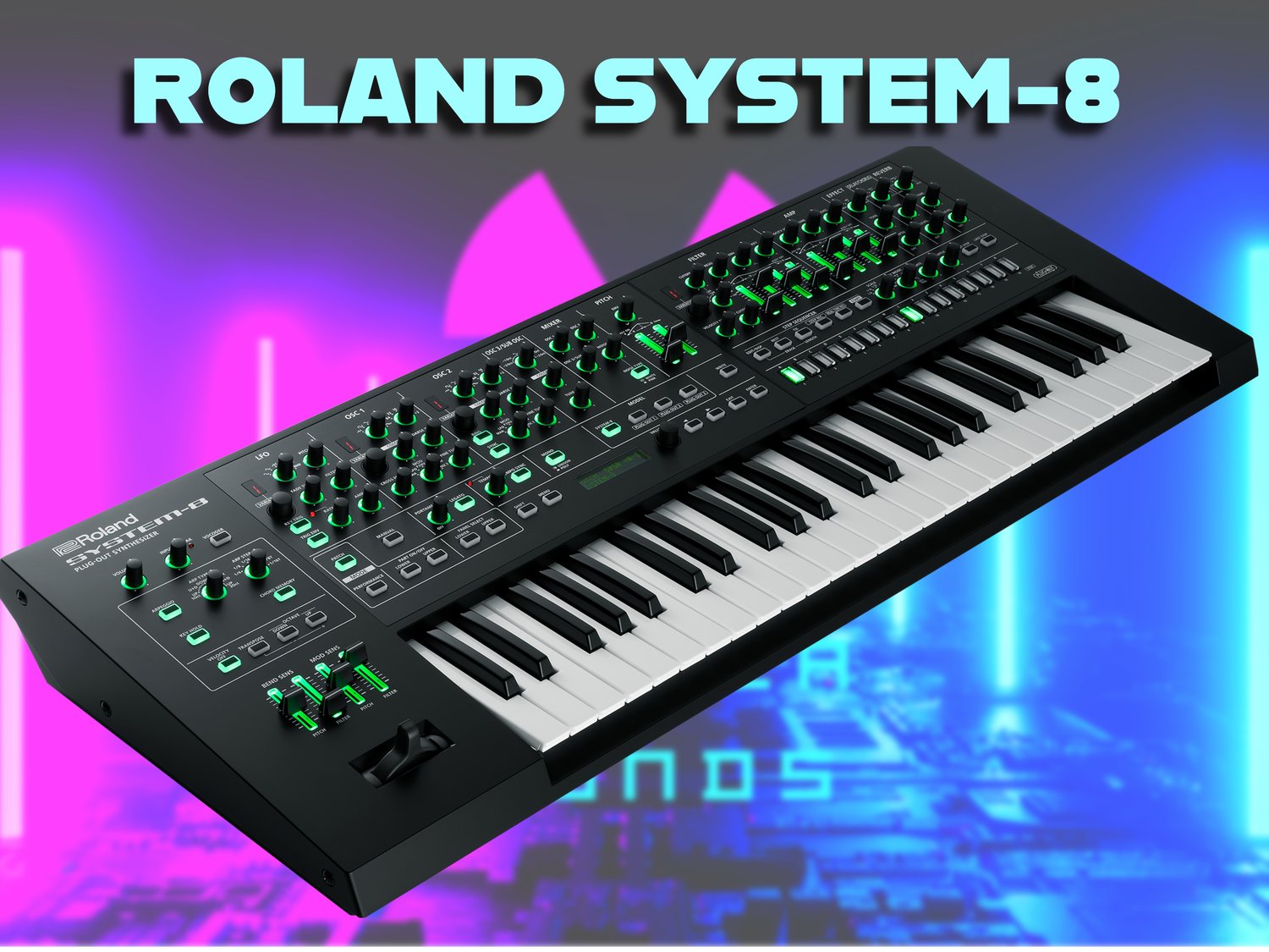 Roland System-8 & VST - Trance/Progressive/Techno/EDM Soundbank