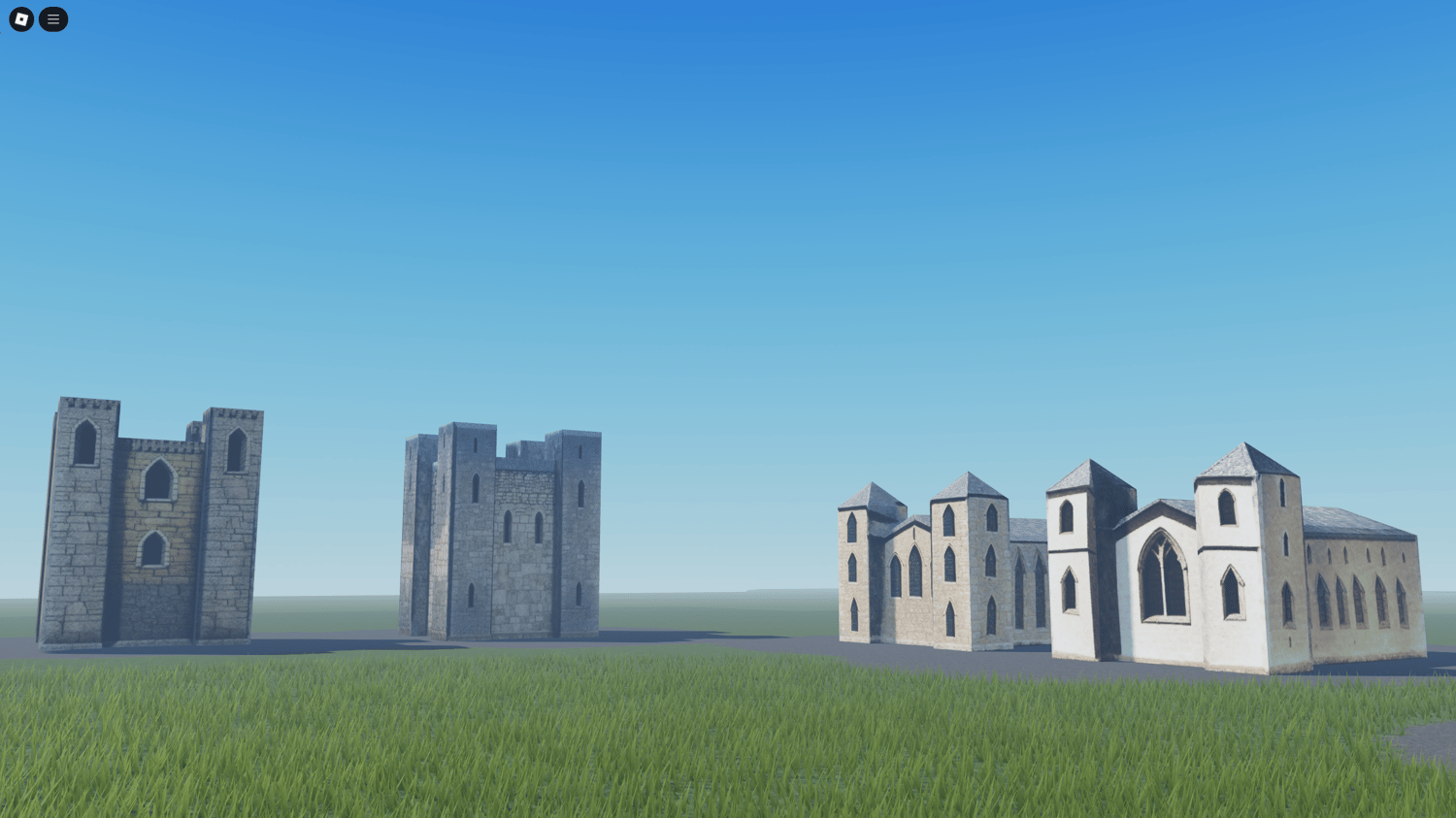 FREE Low-Lag Medieval Kit – Roblox Houses, Castle, Church