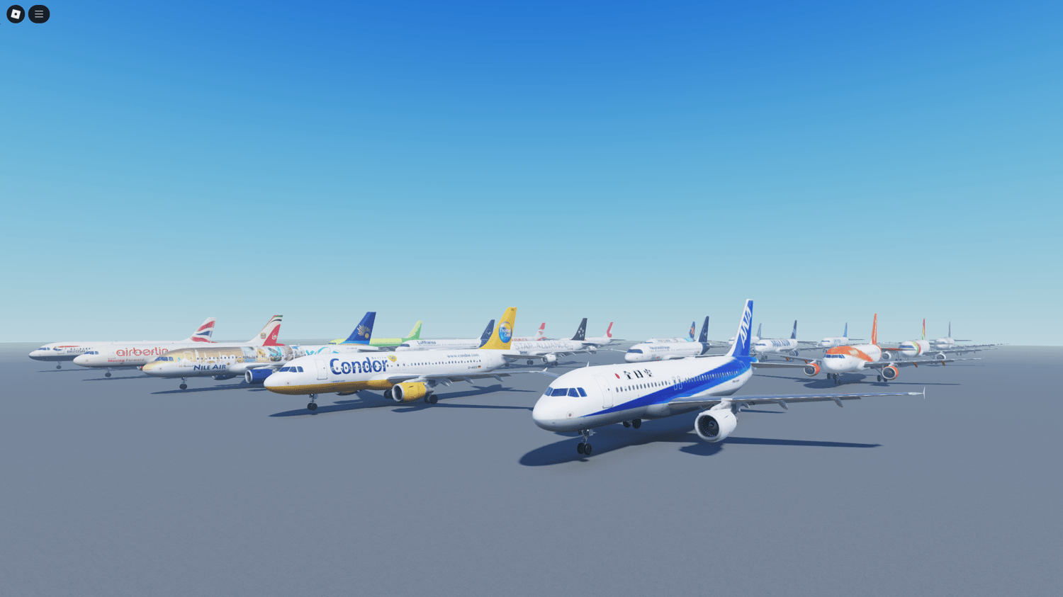 FREE A320-200 Static Pack – Roblox Airport Plane Kit