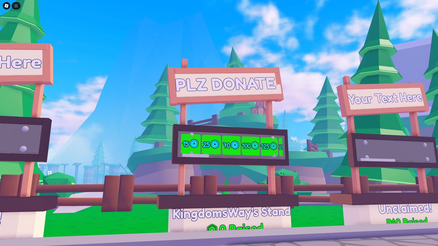 Pls Donate Scripted Roblox Map