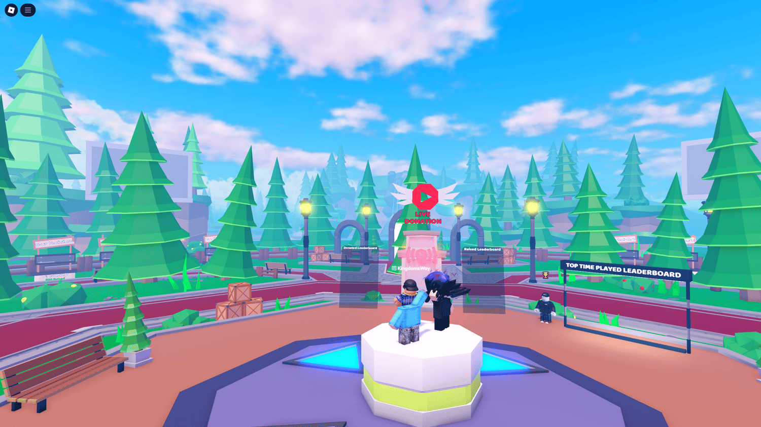 Pls Donate Scripted Roblox Map