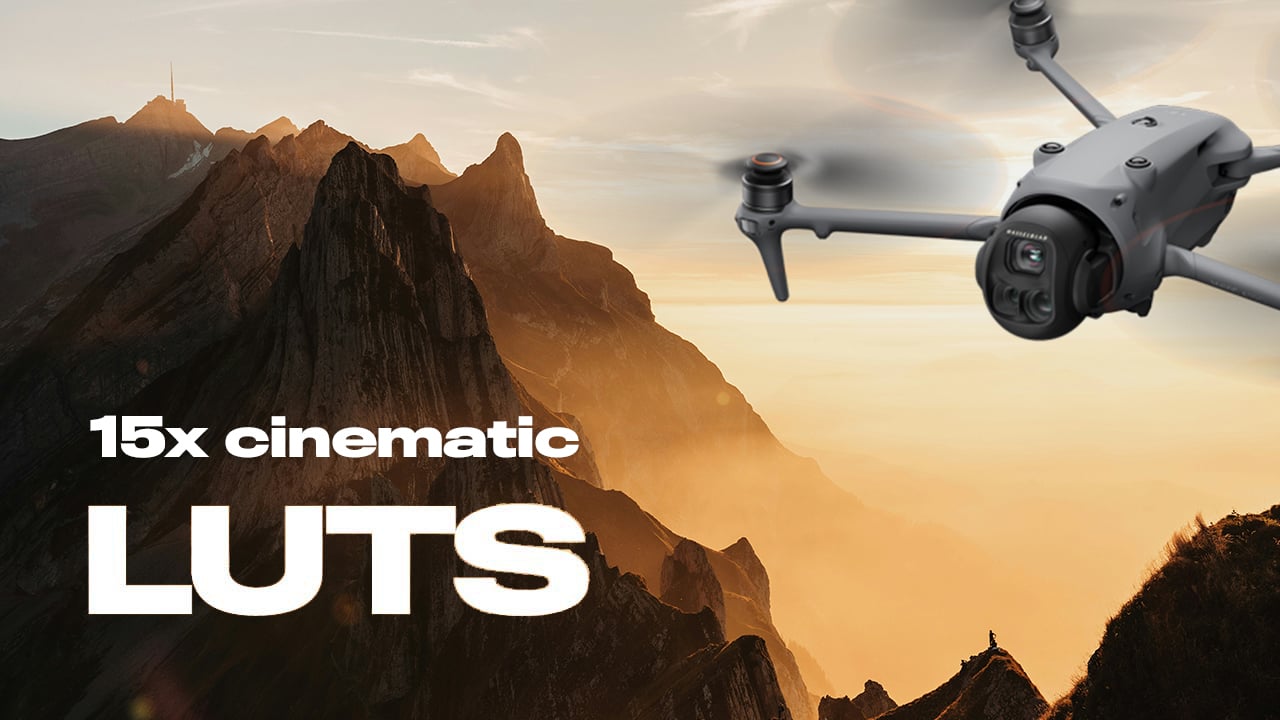 DJI MAVIC 4 PRO - 15 LUT pack