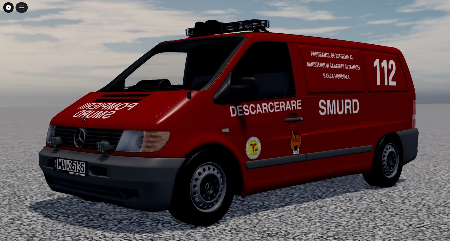 1999 Mercedes Vito W638 Descarcerare Usoara SMURD - Payhip