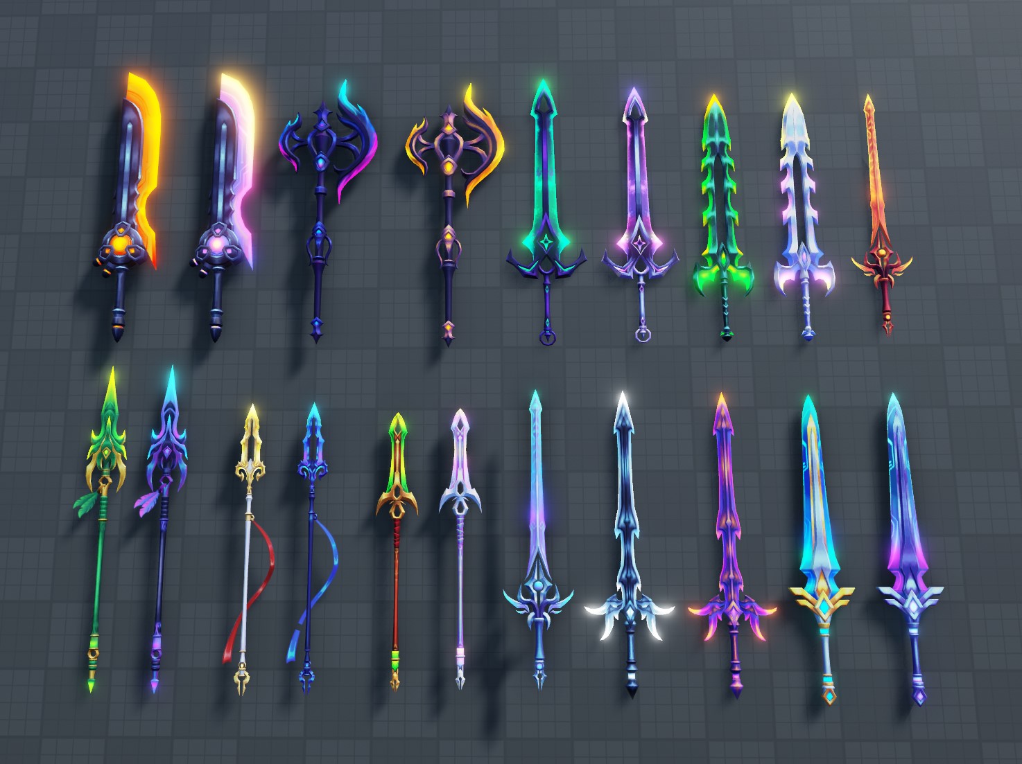 Fantasy Roblox Stylized Tools & Weapons Pack