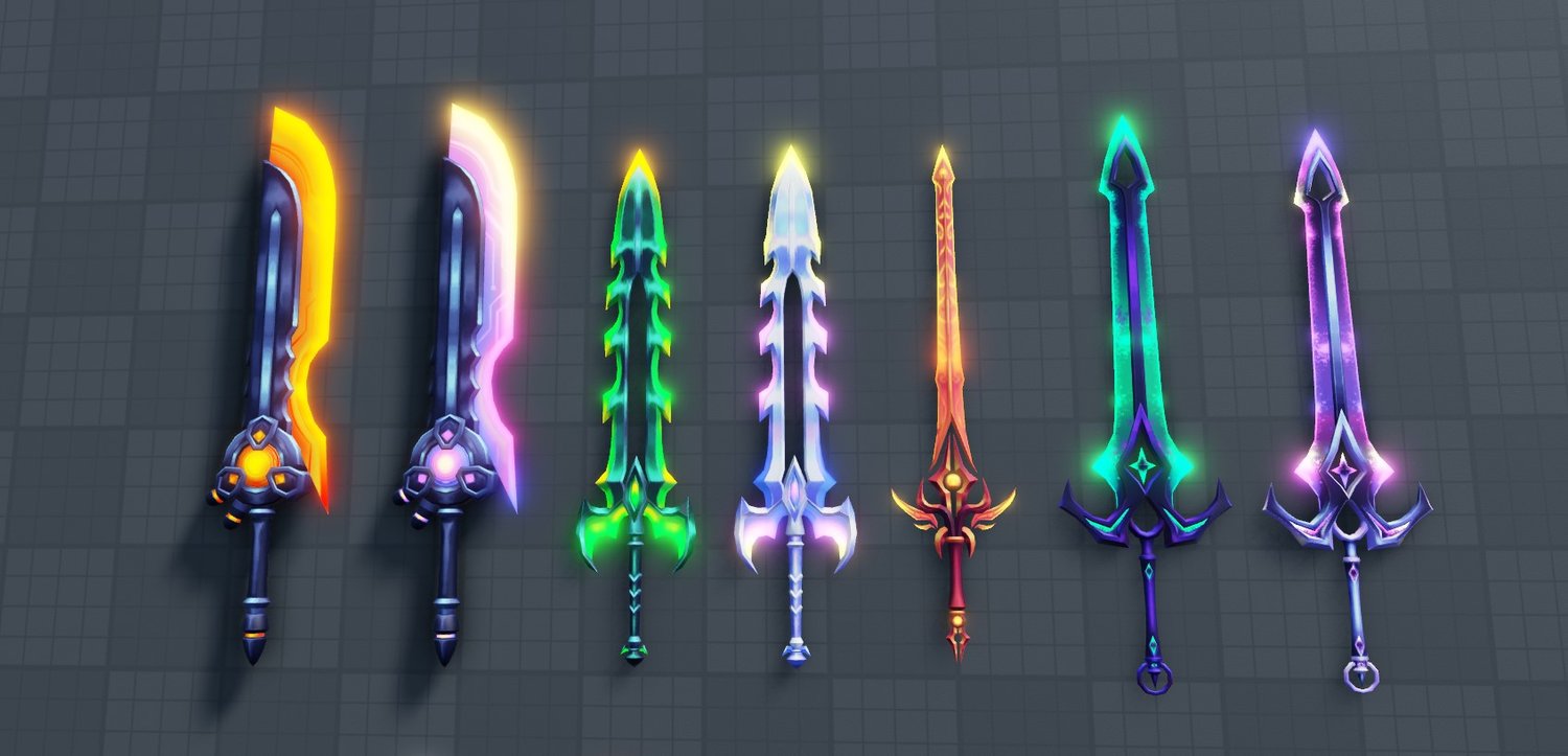 Fantasy Roblox Stylized Tools & Weapons Pack