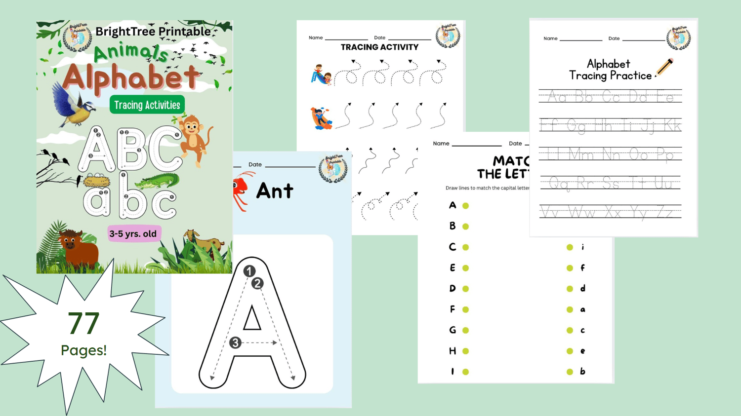 8-In-1 Preschool Bundle Printable Worksheets - Payhip