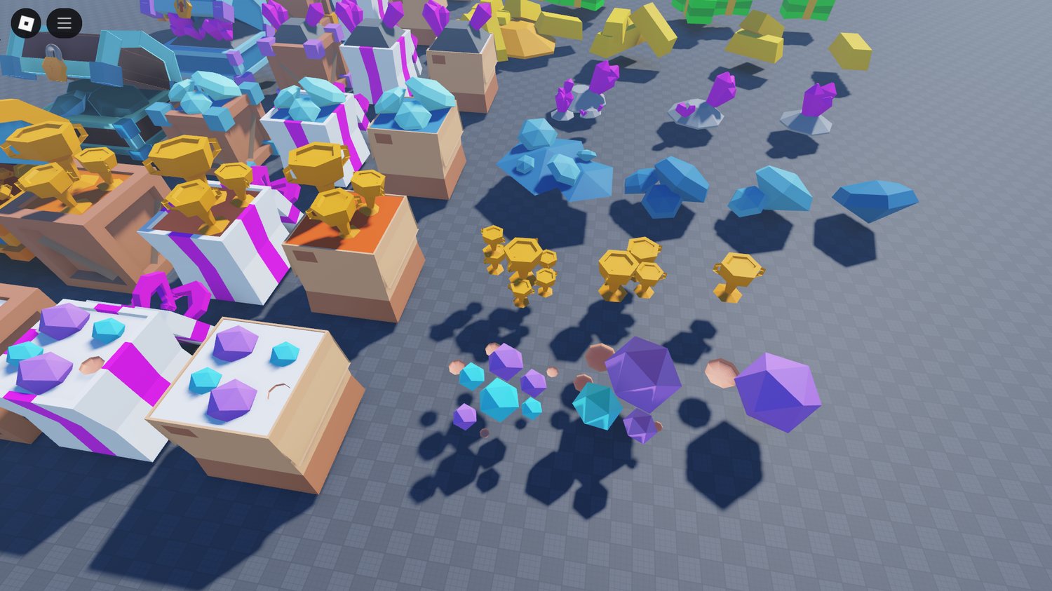 Low Poly Simulator Pack – 72 Models for Roblox