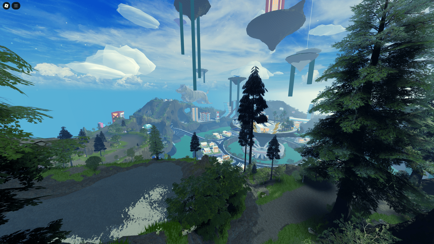 Futuristic Sci-Fi Lobby Map – Advanced Roblox World