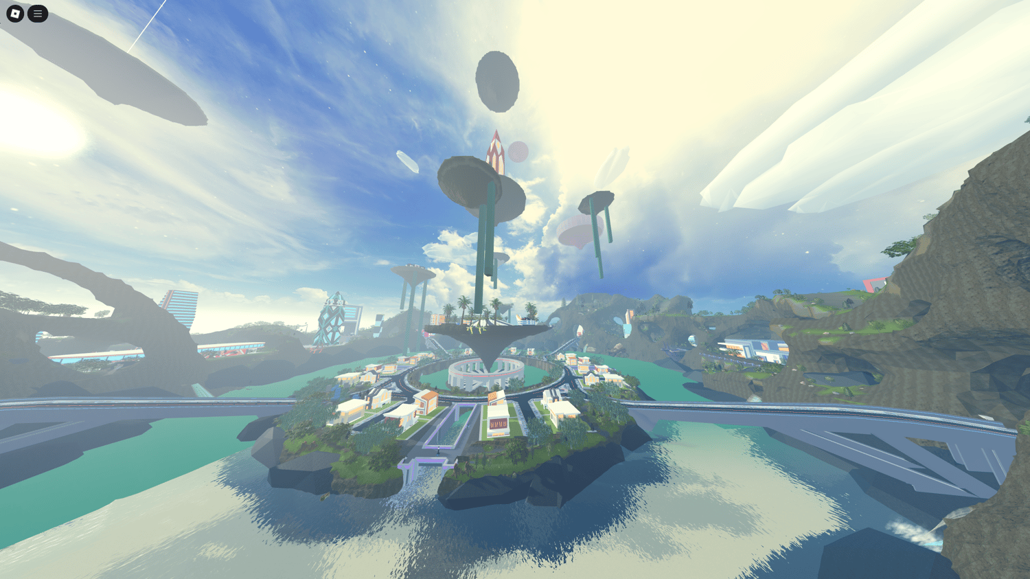 Futuristic Sci-Fi Lobby Map – Advanced Roblox World