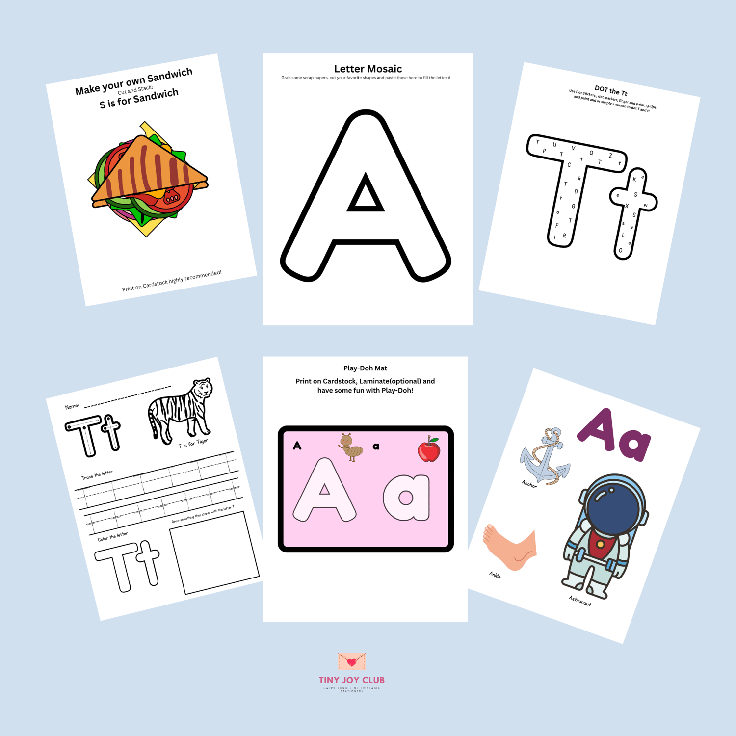Letter of the Week Series - Week 2- Letter S (Printable Pack) - Payhip