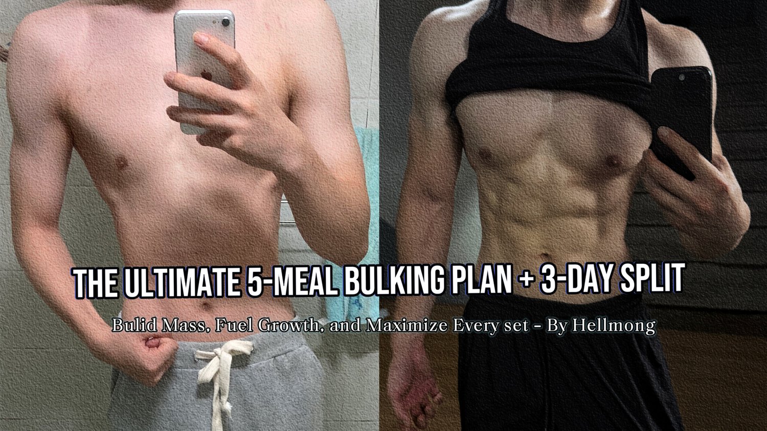 Hellmong’s Bulking Workout (3-Day Split) 5 Meals a Day - Payhip