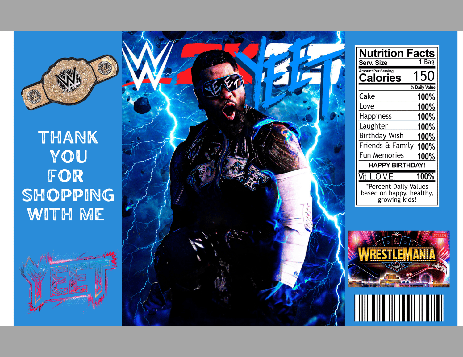 Main Event Jey Uso Party Favors - Payhip