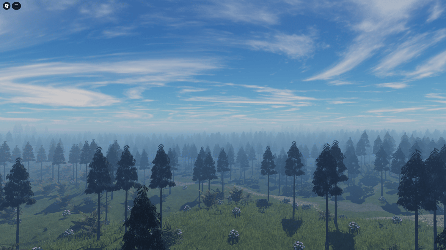 Large Realistic Forest Map – 8K Island Terrain for Roblox