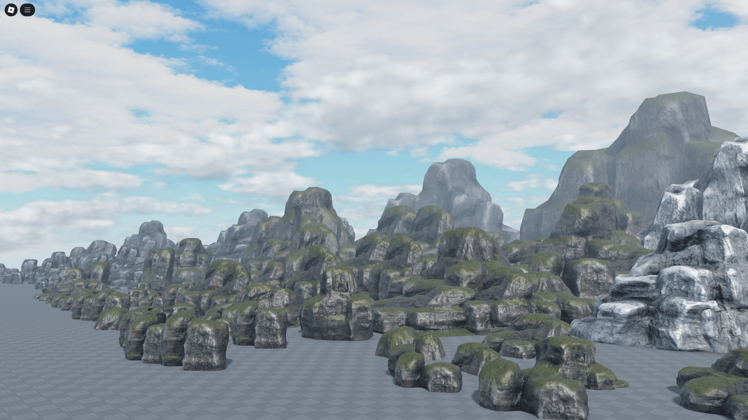 Realistic Rocks & Cliffs Pack – 80 Roblox Terrain Assets