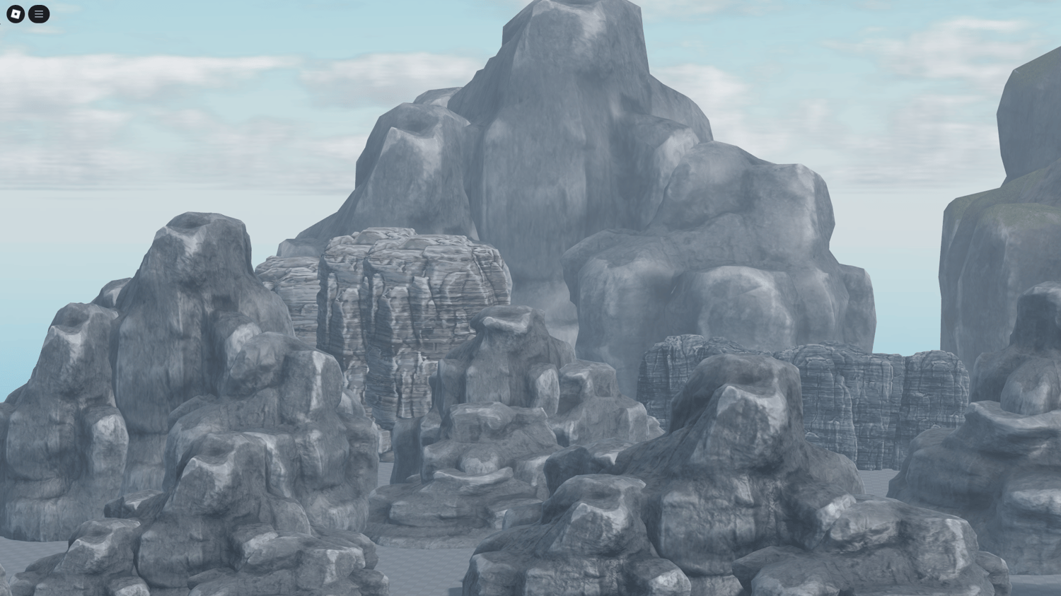 Realistic Rocks & Cliffs Pack – 80 Roblox Terrain Assets