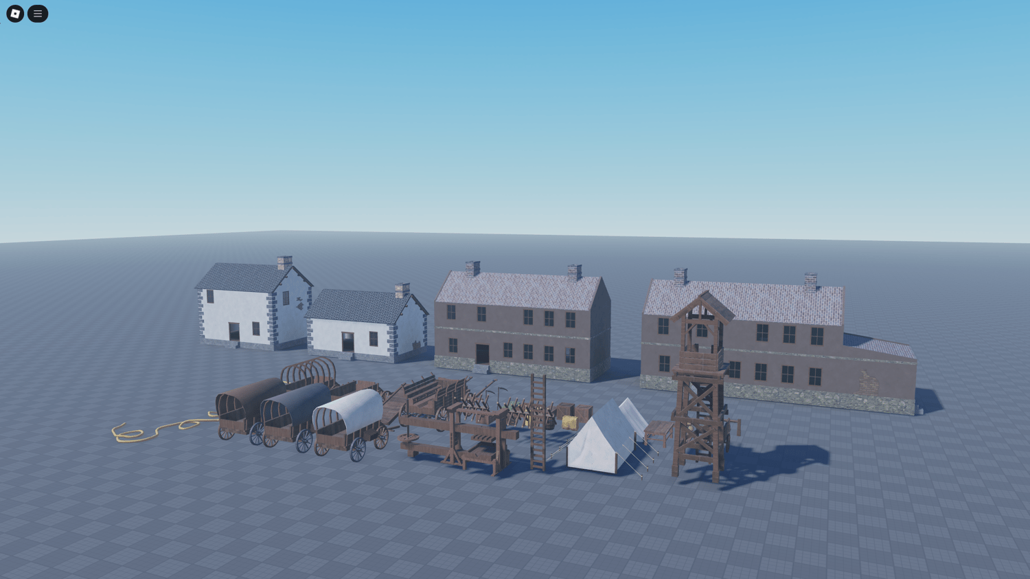 Napoleonic Asset Pack – Roblox Buildings & Props