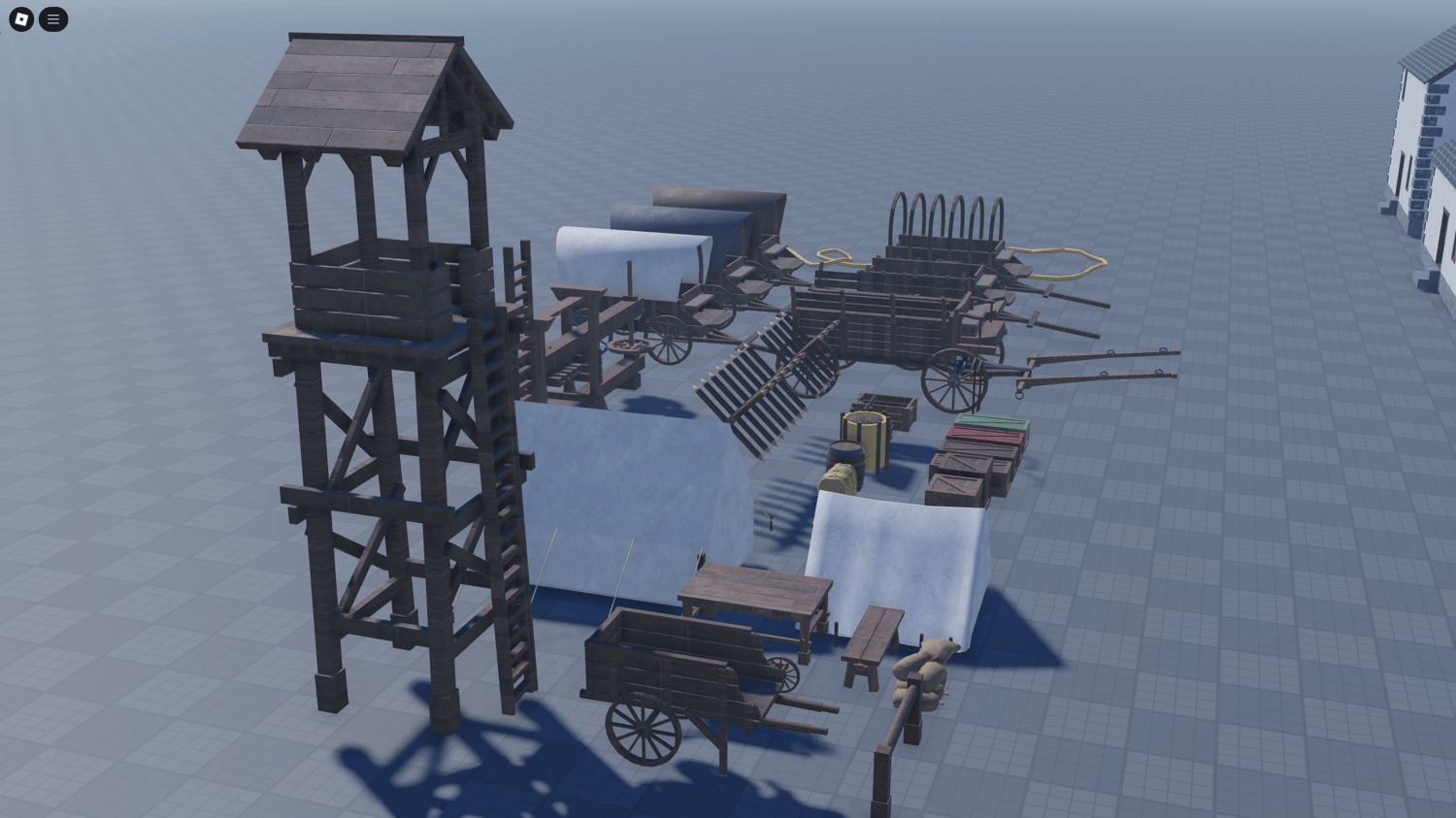 Napoleonic Asset Pack – Roblox Buildings & Props
