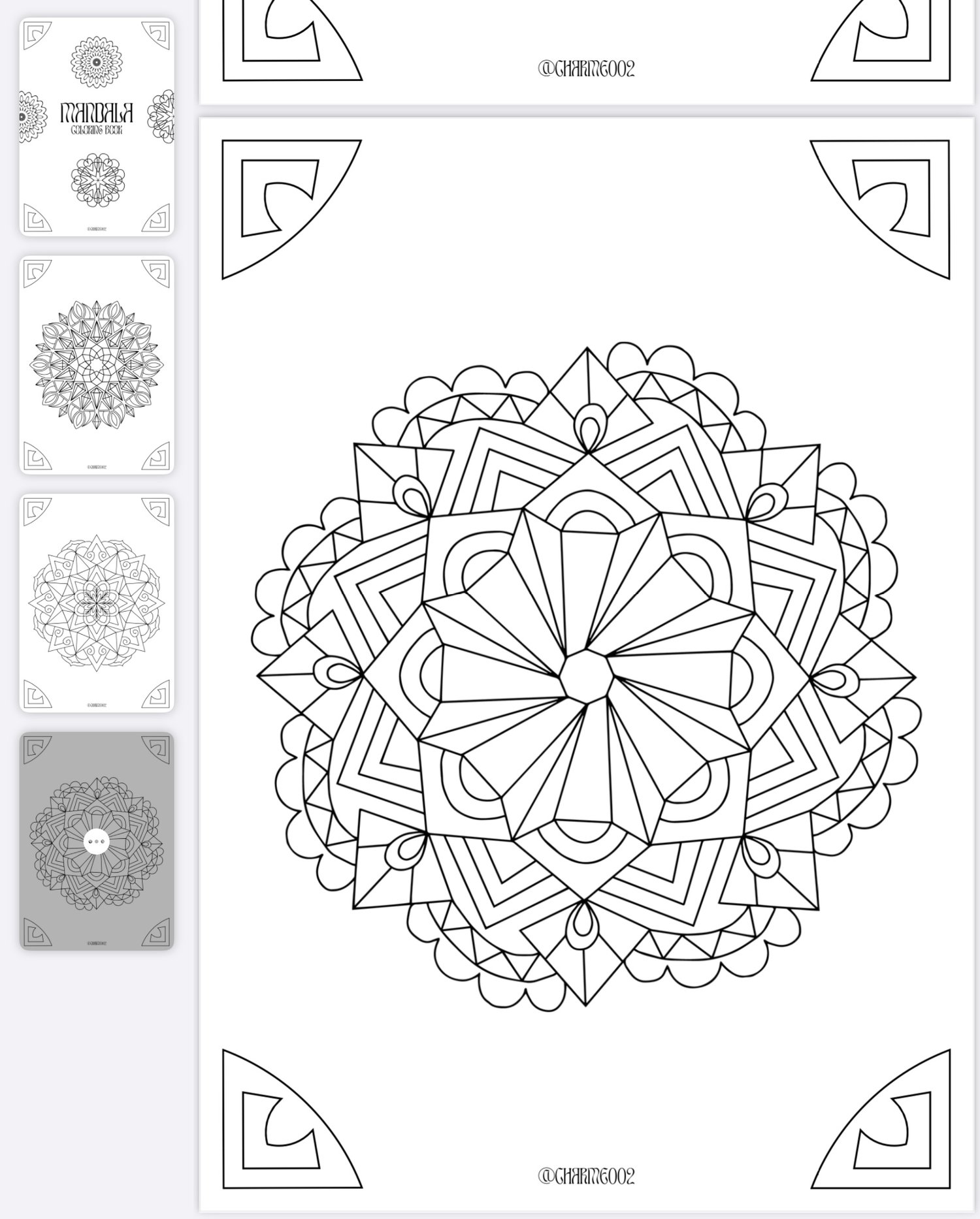 Mandala Coloring Book – Beginners Edition - Payhip