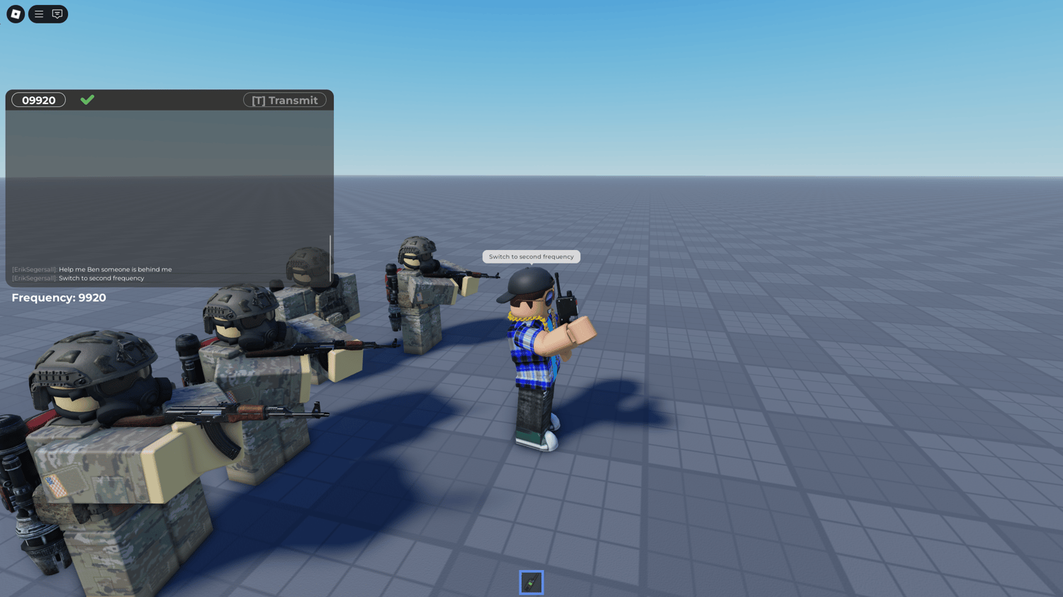 Advanced Radio System – Roblox Multi-Channel GUI
