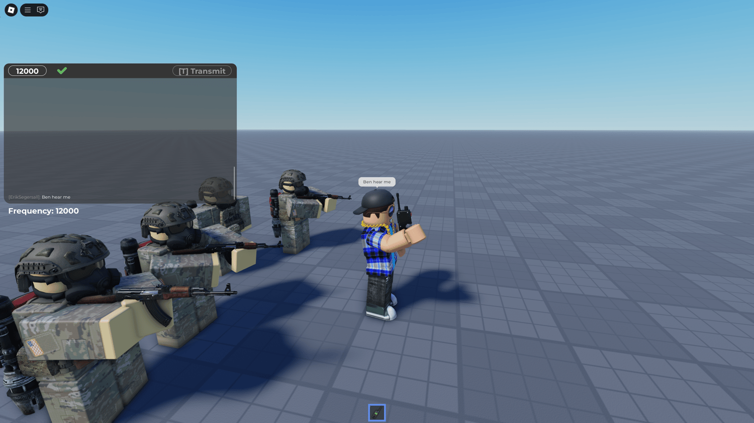 Advanced Radio System – Roblox Multi-Channel GUI