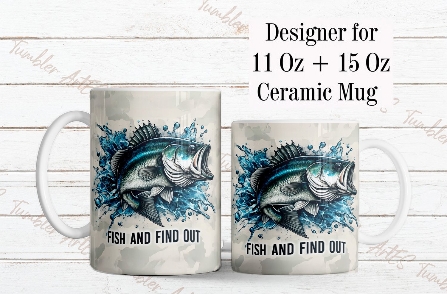 Fish And Find Out - Mug Design 11oz 15oz MUGS - Payhip
