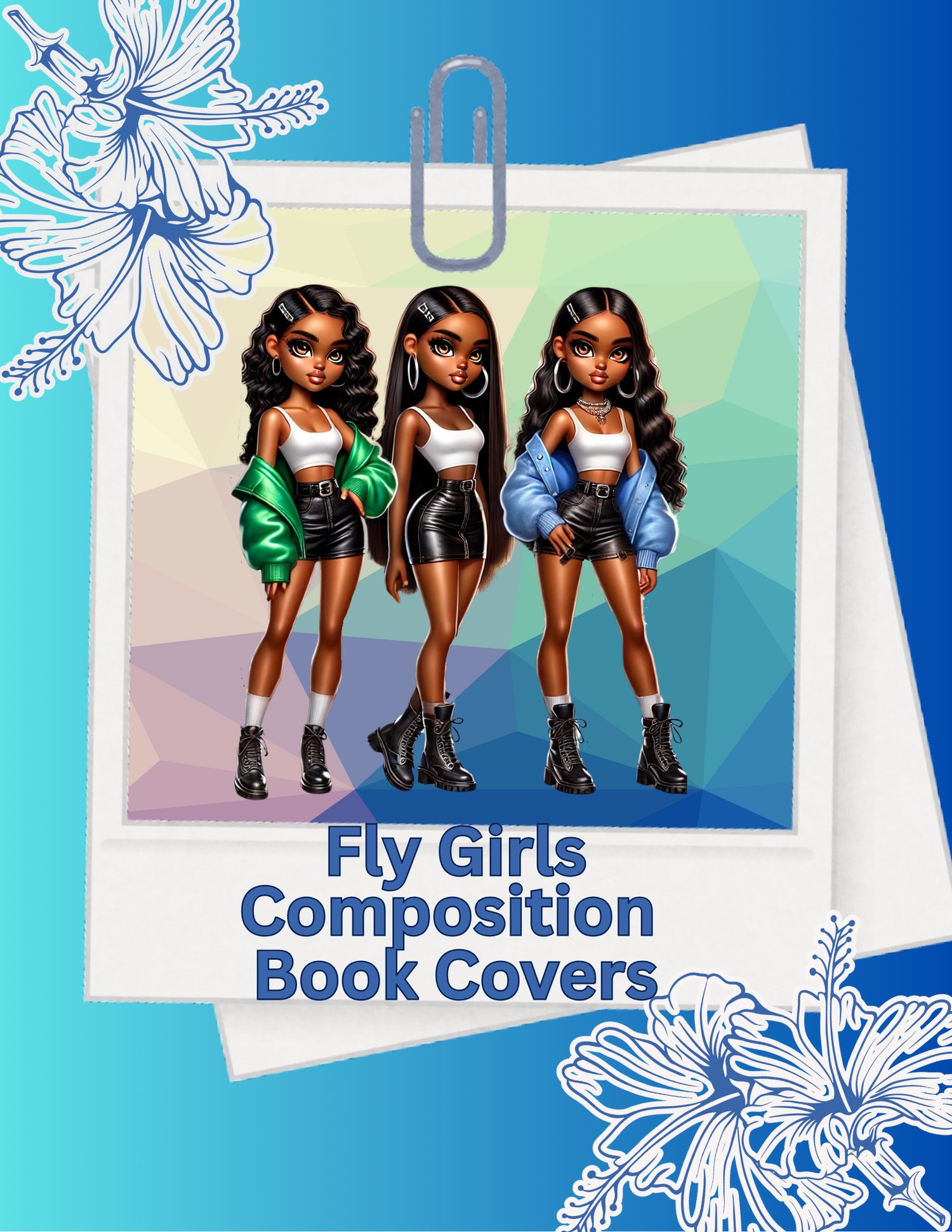 Fly Girls Composition Book Cover - Payhip