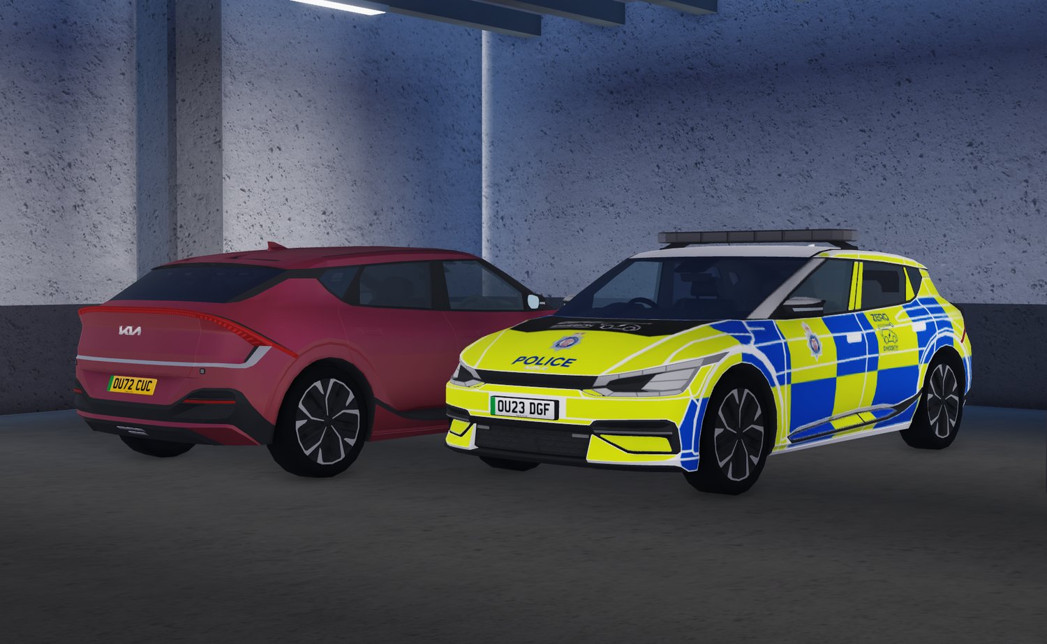 2023 Kia EV6 GT-Line - Police
