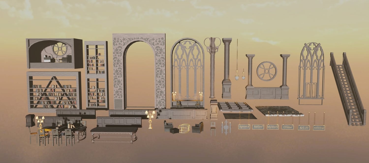 [EXCLUSIVE] Realistic Gothic Roblox Modular Structures & Assets Pack