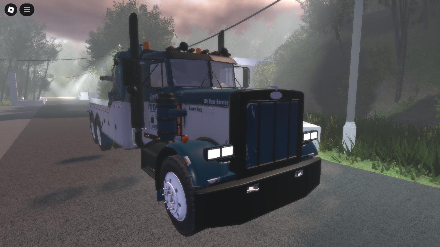 [FREE] Peterbilt 359 Wrecker – Driveable Tow Truck