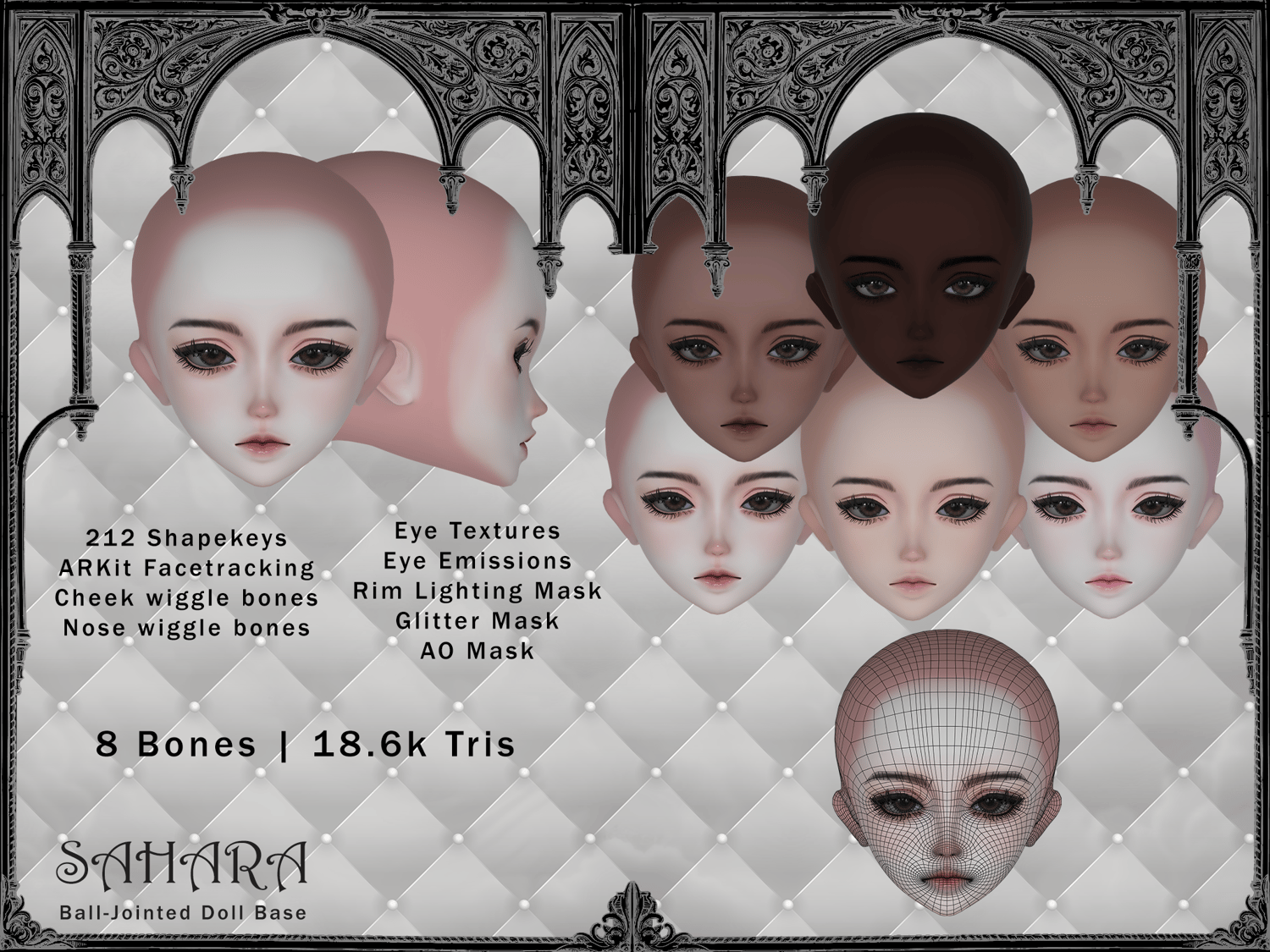 Sahara Ball-Jointed Doll Base