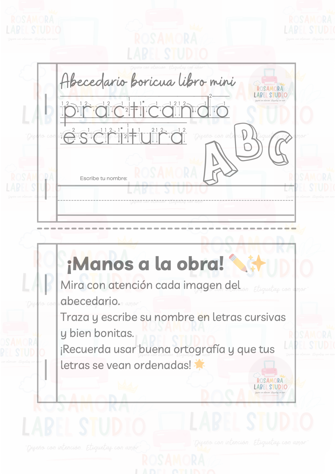 Abecedario Pictórico en puntillos para Nivel Elemental - Payhip
