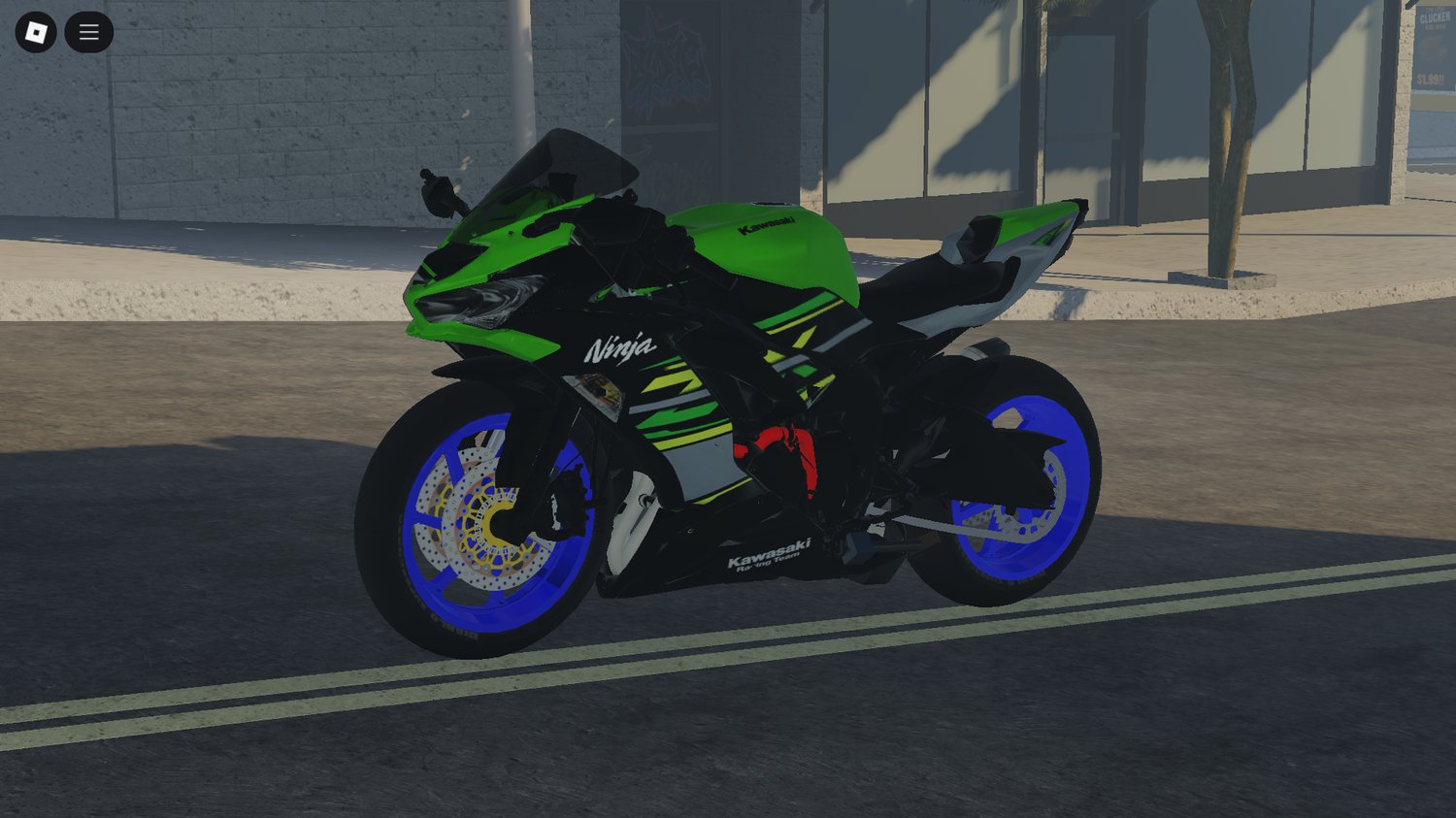 FREE Kawasaki Ninja – Roblox Sport Bike Asset