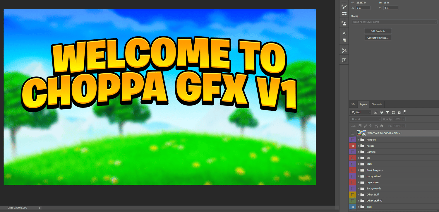 Choppa Fortnite Thumbnail GFX V1 - Payhip