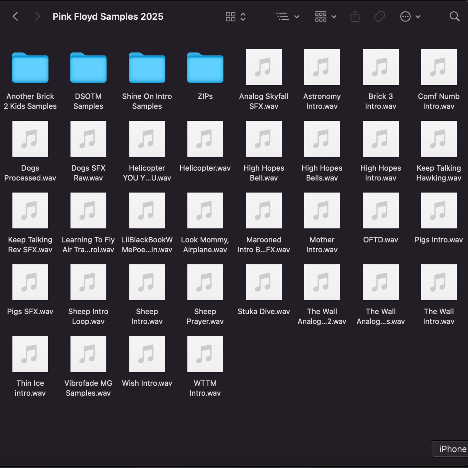 Pink Floyd Samples