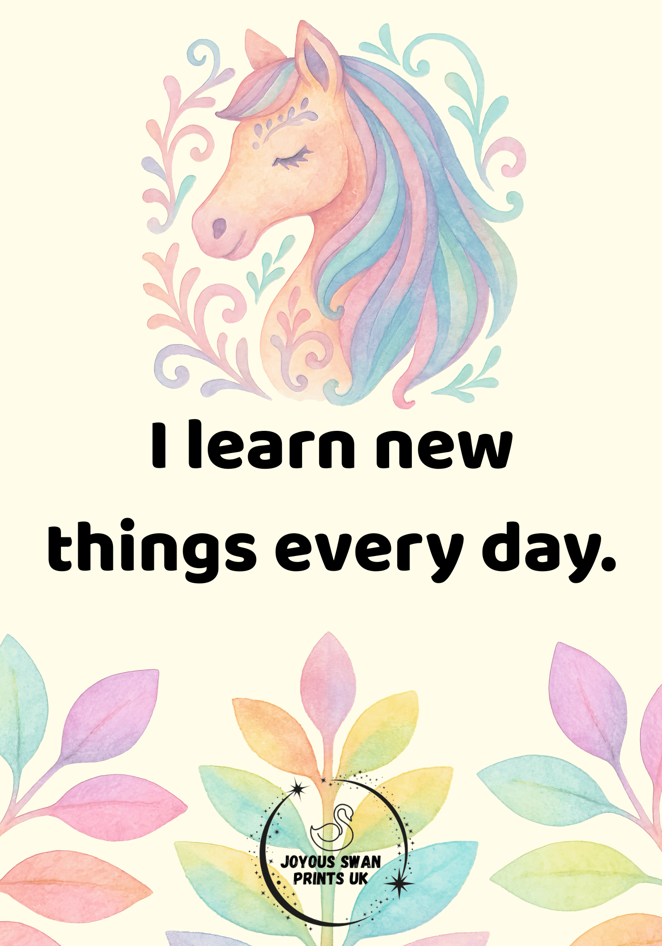 Sparkle Thoughts - Unicorn Mindfulness Cards - Printable affirmation ...
