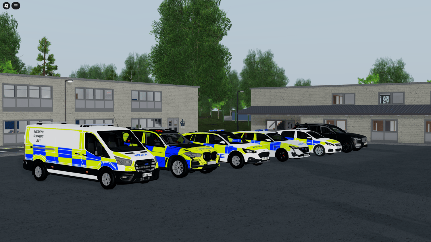 Roblox UK Police Vehicle Pack – Cars & Van Models