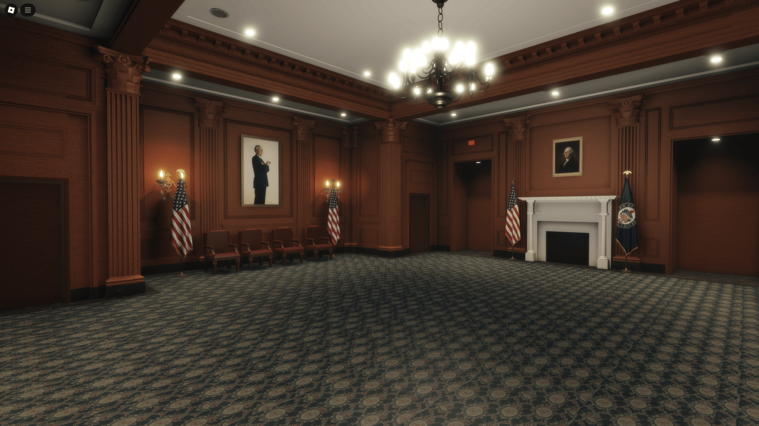 Roblox U.S. Capitol Building Map – Congress, Rotunda & Government RP ...