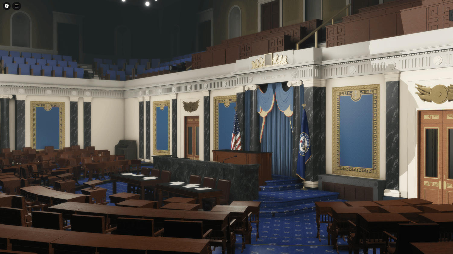 Roblox U.S. Capitol Building Map – Congress, Rotunda & Government RP ...