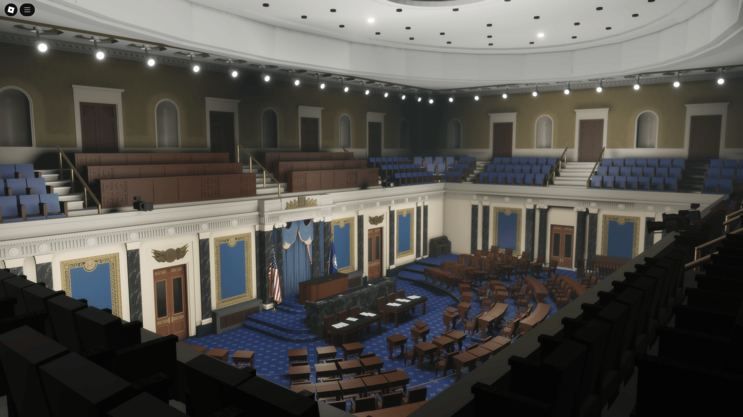 Roblox U.S. Capitol Building Map – Congress, Rotunda & Government RP ...