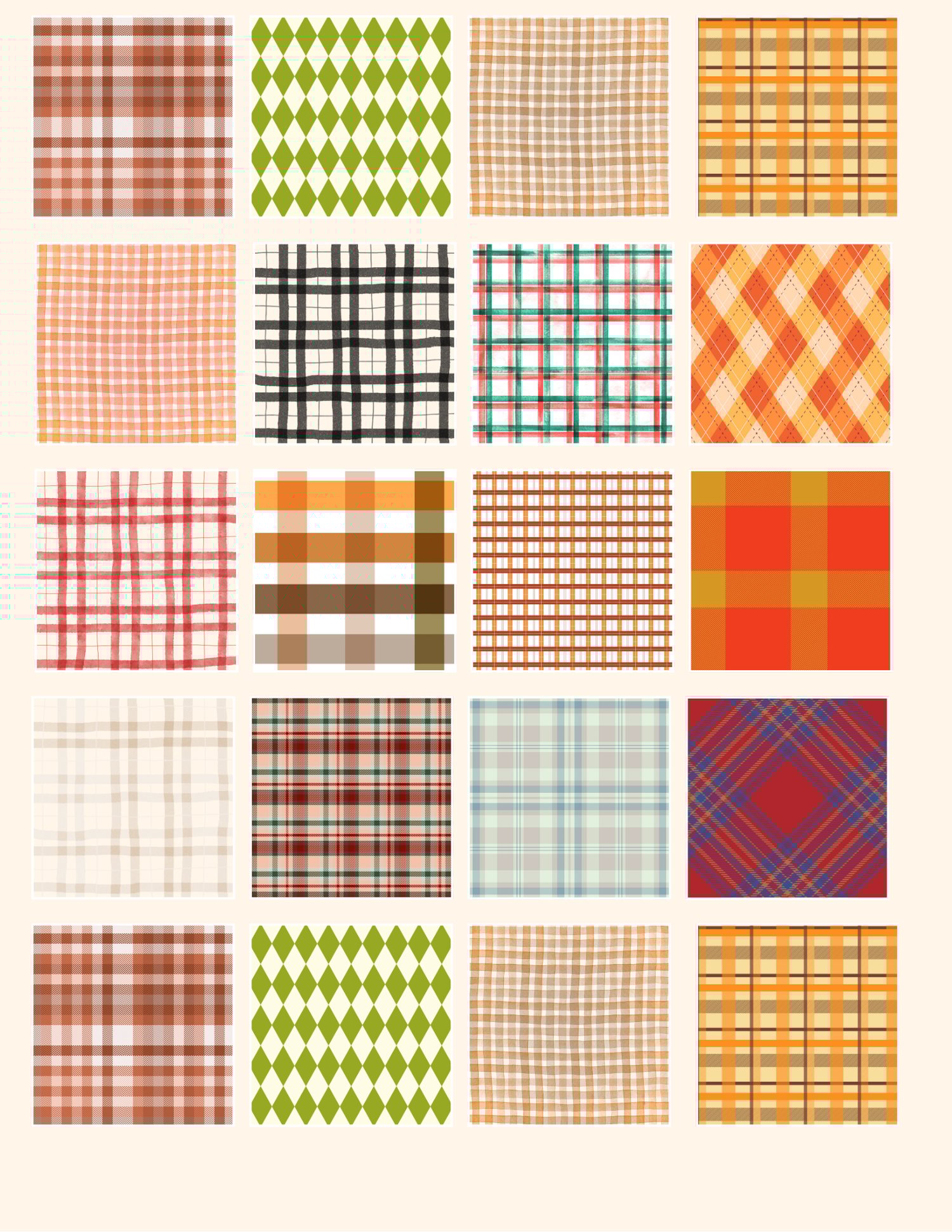 Fall Pattern Stickers - Payhip