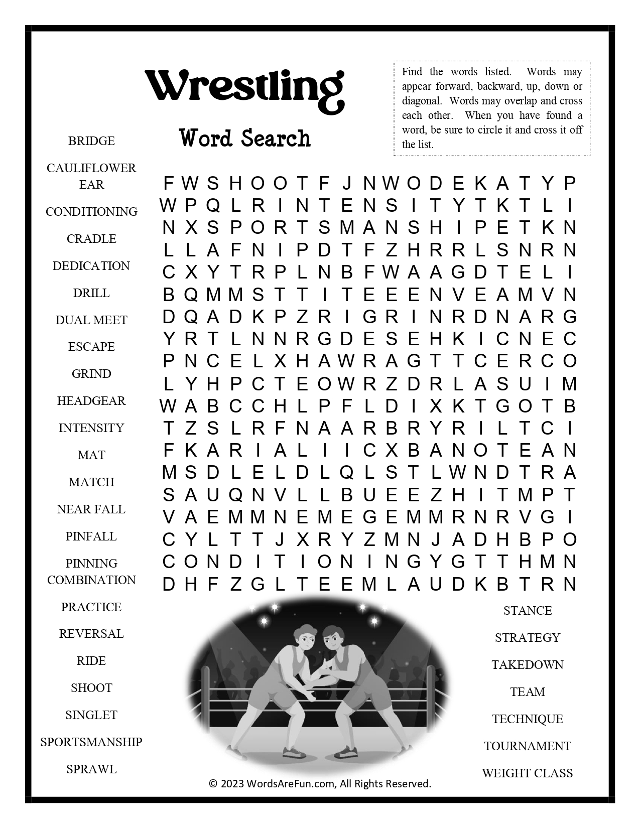 Sports Word Search Bundle Printable | Baseball, Football, Hockey & More PDF