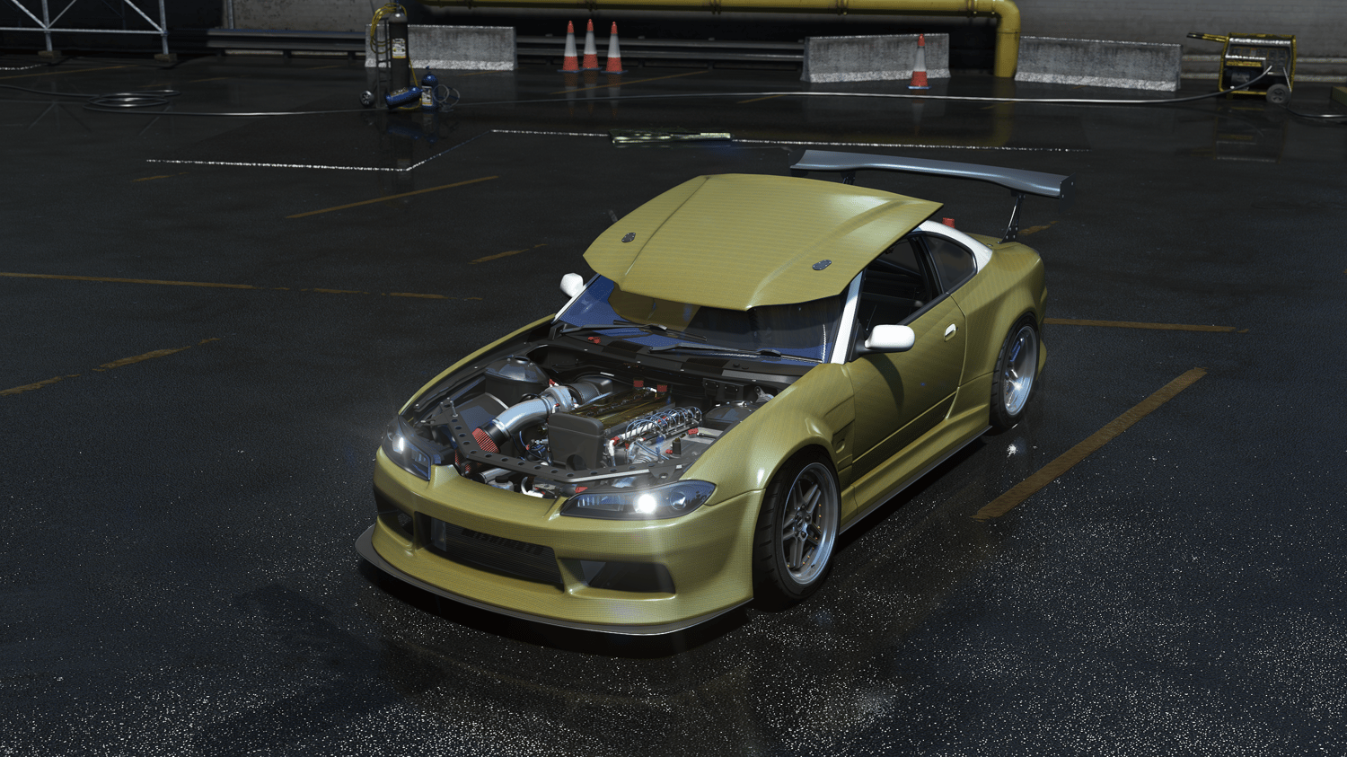 2JZ Nissan Silvia S15 Sixth Element - RHD - COMP SPEC READY