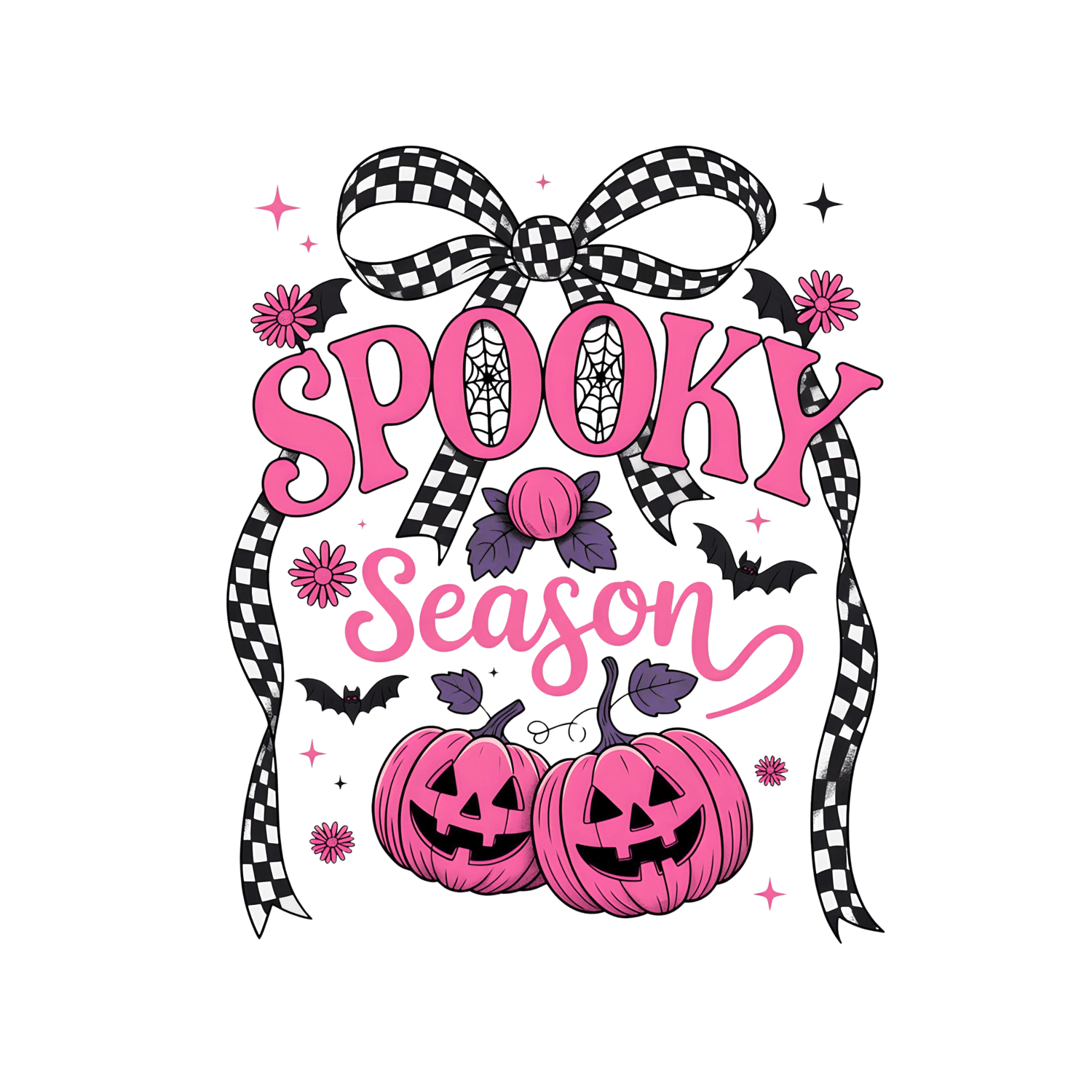 Spooky Cute Halloween Bundle | Horror Character PNGs | Pink Goth Ghosts ...