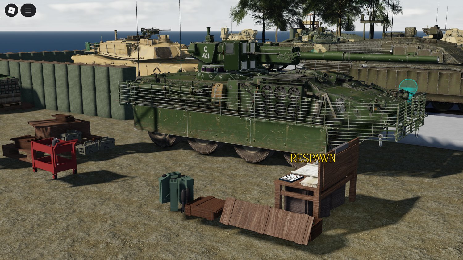 Roblox Tank Bundle – 7 Modern Scripted Battle Tanks Pack