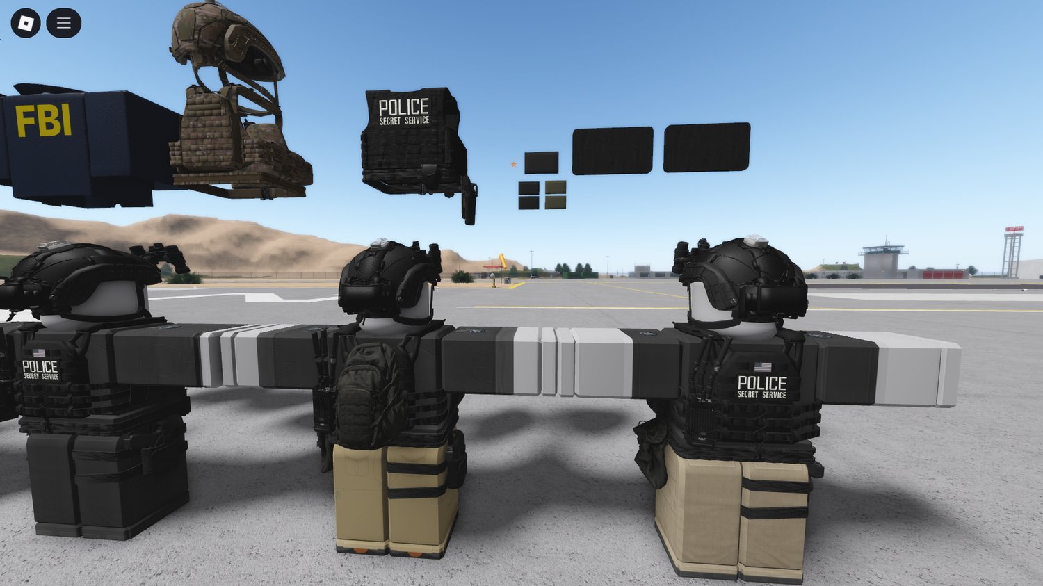 Roblox FBI & Secret Service Kit – Federal Roleplay Equipment Pack