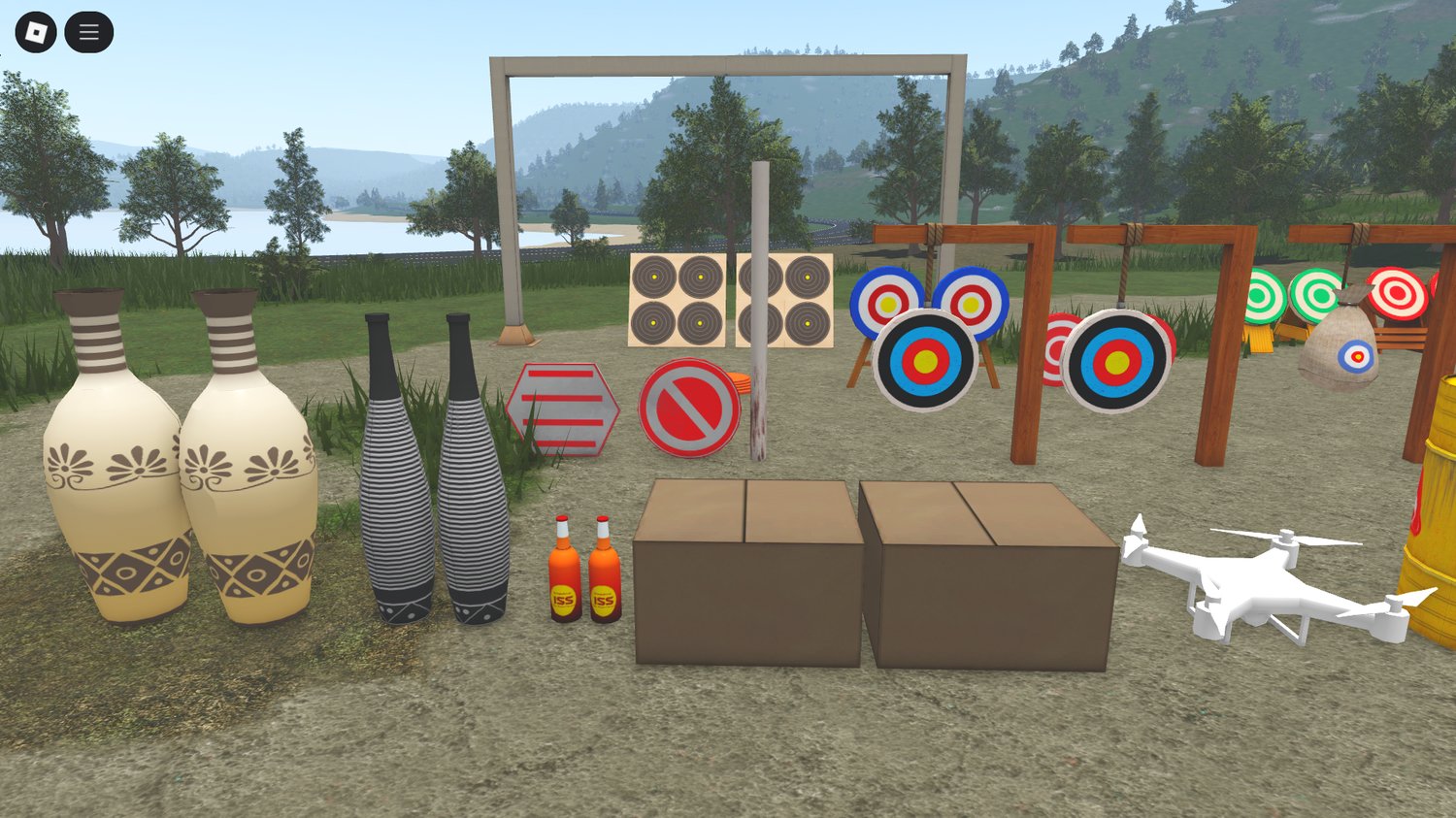 Roblox Shooting Targets Pack – Interactive Props
