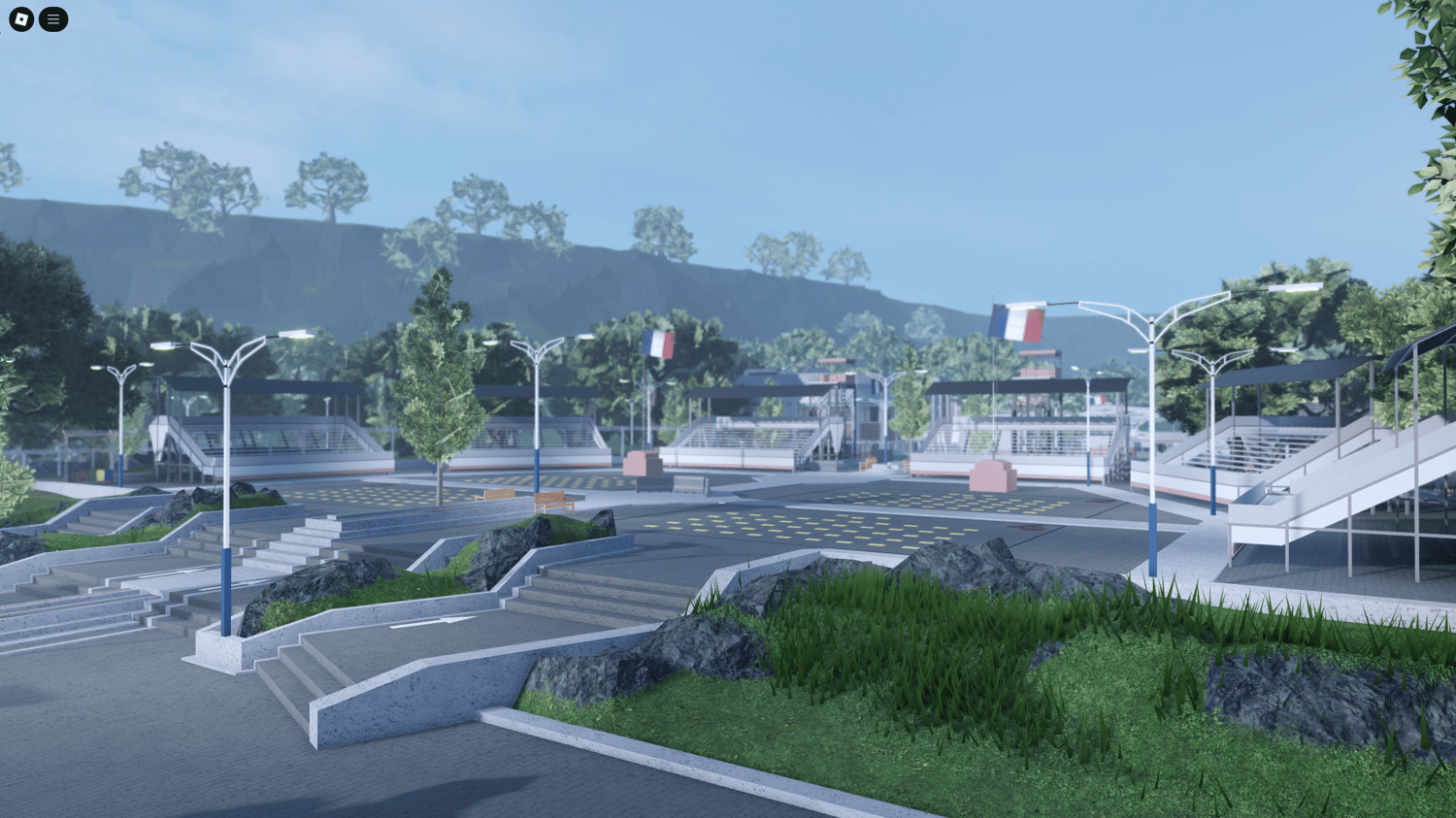 French Military Training Map – Roblox Army Base